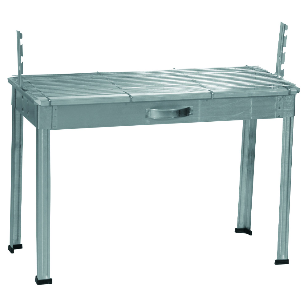 Simple BBQ Grill with rack and net galvanized 30(W) x 60 (L)/Grill me