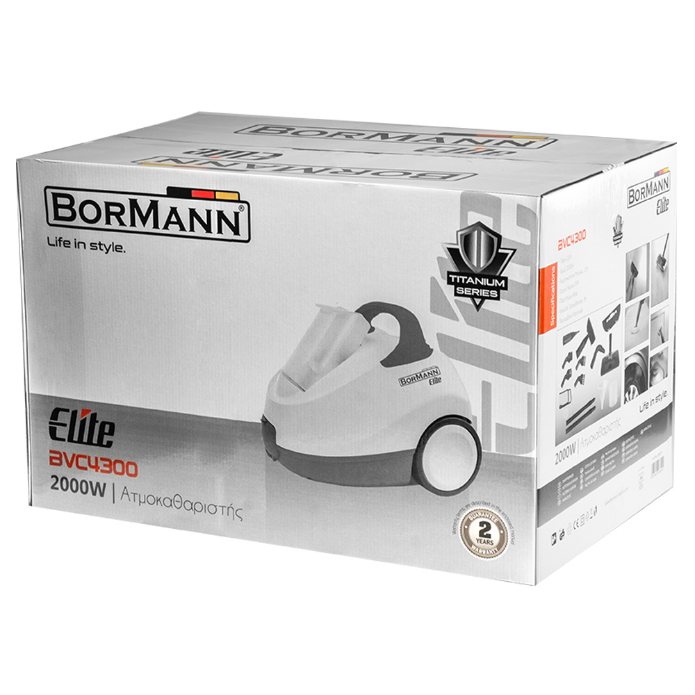 Bormann Steam Cleaner 2000W I Grill Me
